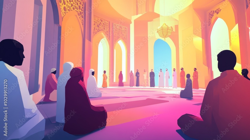 A digital interface where the principles of religious tolerance are ...
