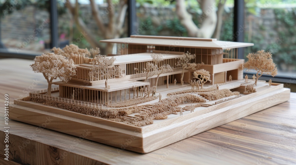 3D Printed Architecture Models: Fine-scale models printed from durable ...