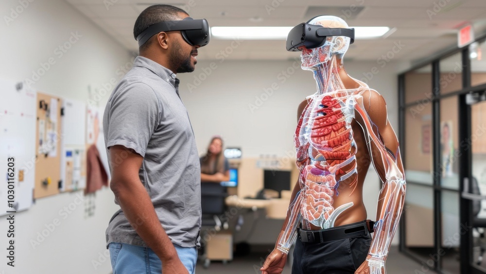 Healthcare Digital Twin: By merging medical history with real-time biometrics, this virtual ...