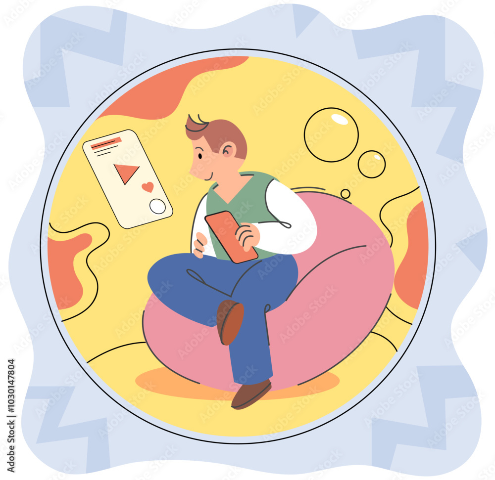 Introvert vector illustration. Intercommunication with others allows ... Introvert vector illustration. Intercommunication with others allows ...