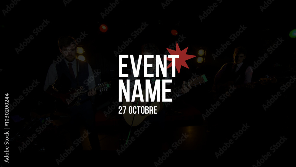 Event Titles 1 Stock Template | Adobe Stock