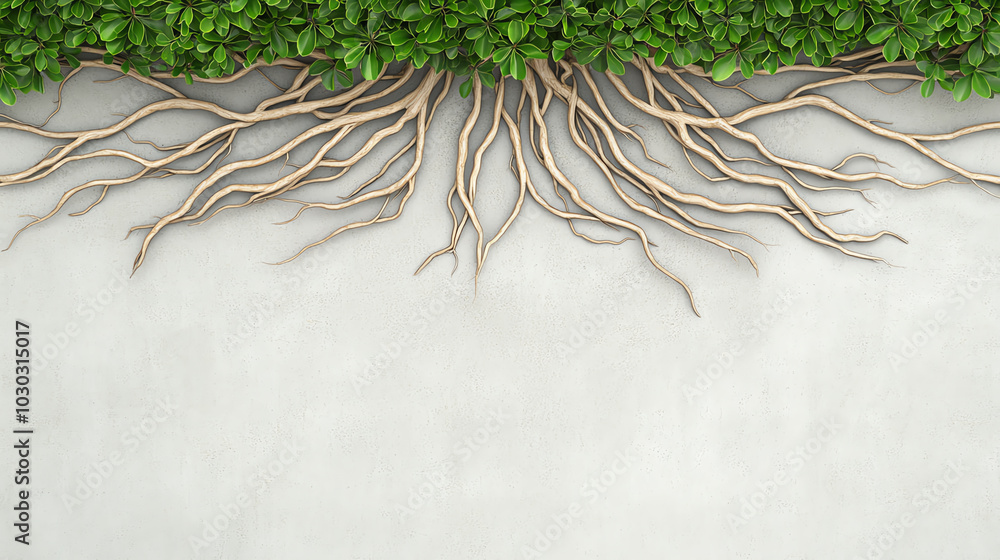 A timeline intertwined with the branches of a tree, symbolizing the ...