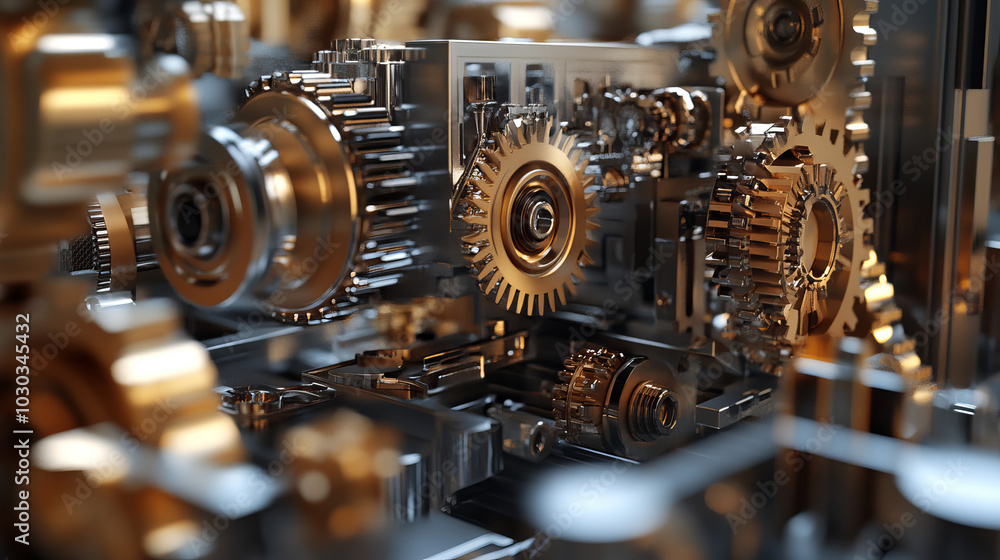 A 3D render showcasing computer-aided design (CAD) enhanced by AI ...