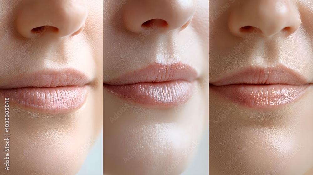 Step-by-step infographic explaining mouth wrinkle formation and ...