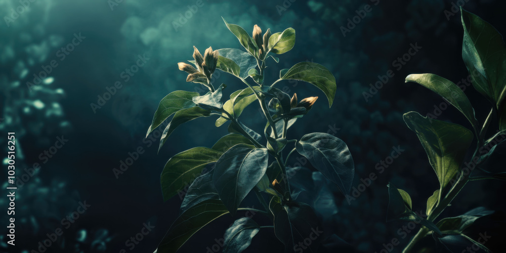 Flemish ashwagandha root, Medicinal Herb Plant, also known as Withania ...