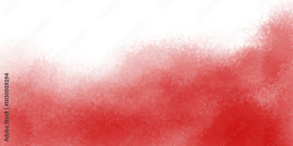 Picture of red fog or smoke on a transparent background. A gradient of ...