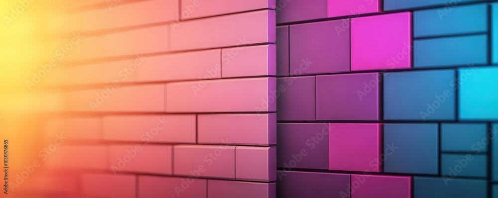 Holographic product design board with segmented stages Ideation ...