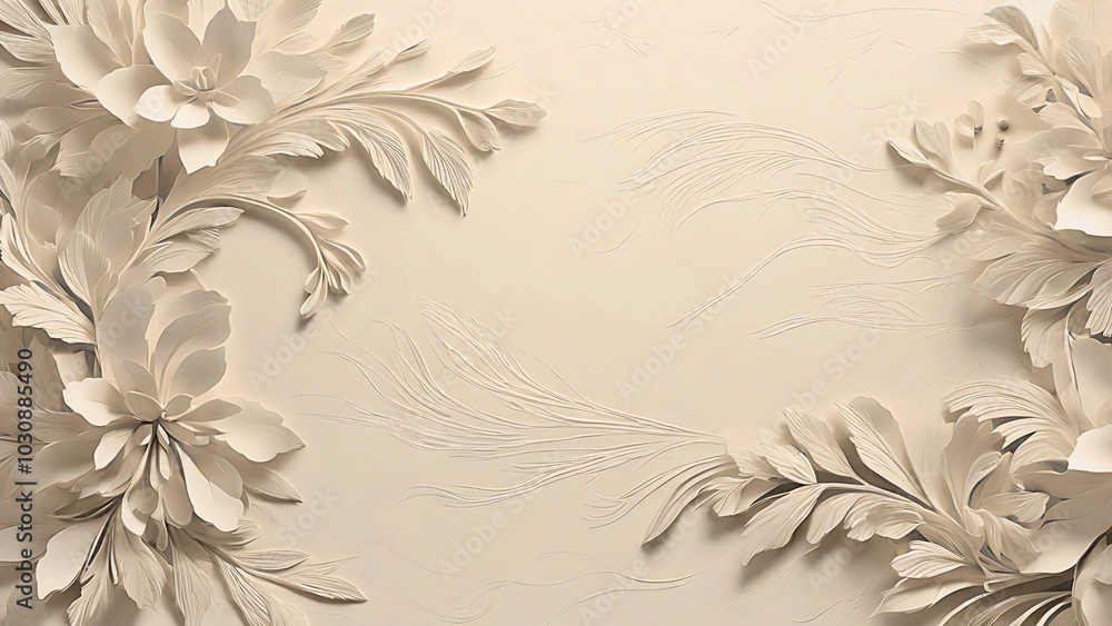 Vintage White Paper Texture: A Luxurious and Timeless Design Stock ...