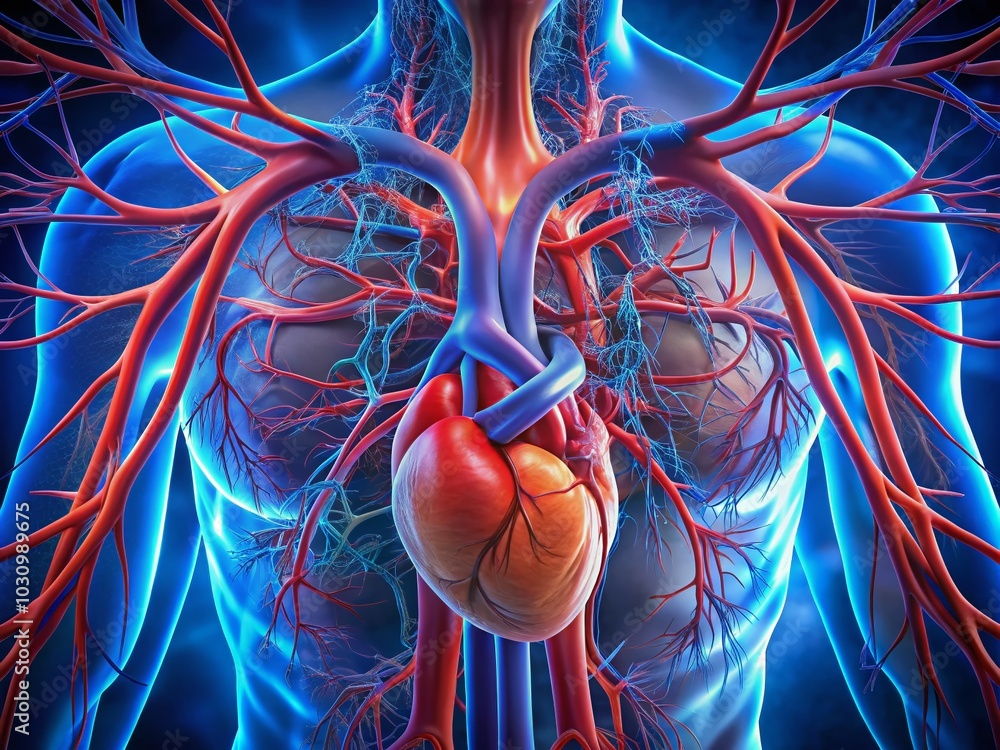 Explore the Body Parts of the Circulatory System: Heart, Blood Vessels ...