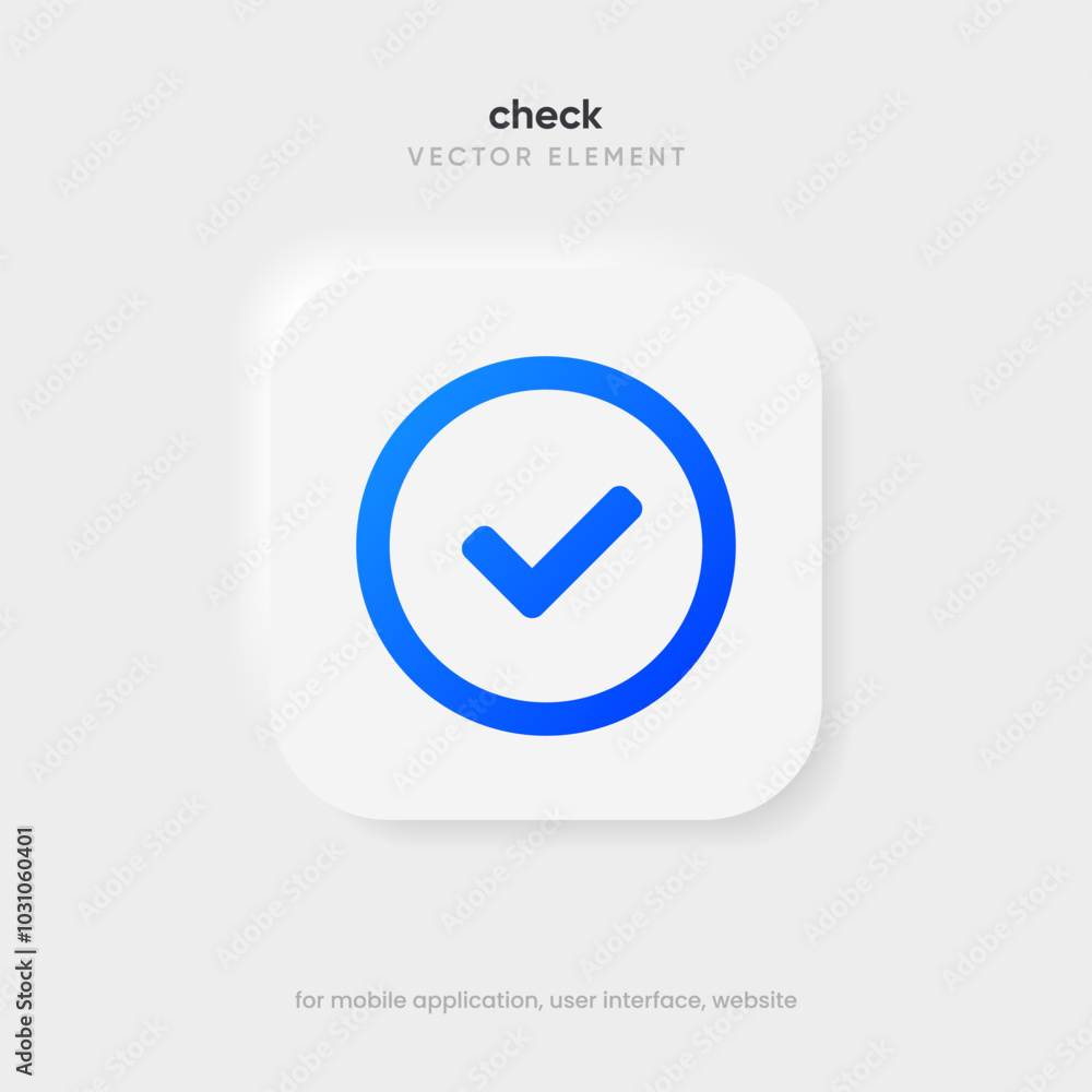 Checkmark and check icon. Approval check and true icon. Set quality ...