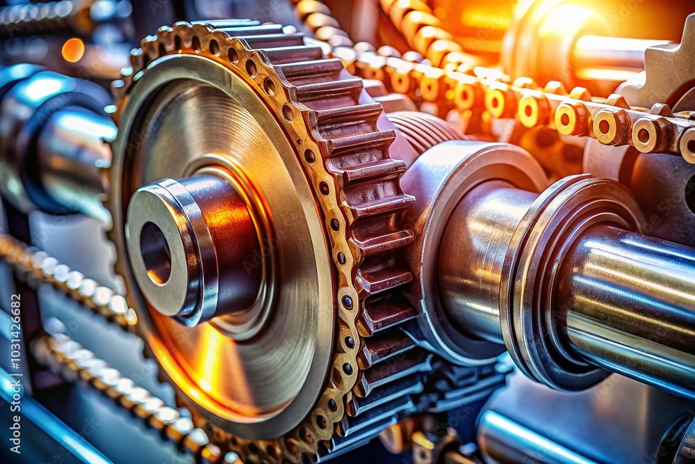 Gear and Chain Drive Shaft: Essential Components of Machinery and ...