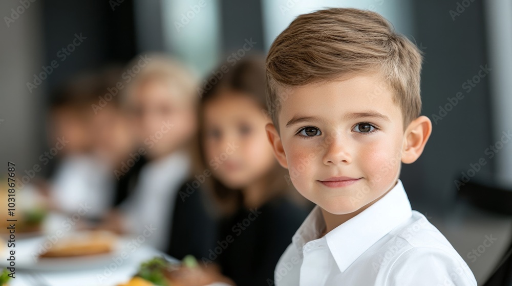 Etiquette class for children, with students learning the importance of ...