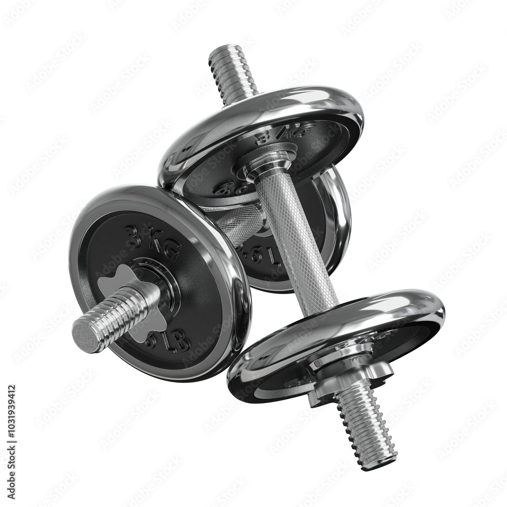 Cast Iron Chrome Adjustable Dumbbells, weightlifting gym equipment ...