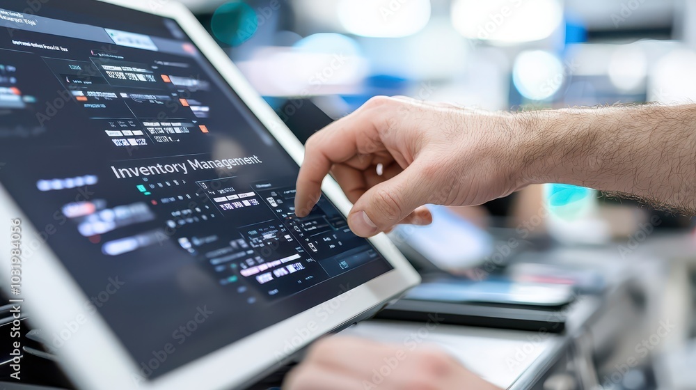 Efficient Inventory Management System with Digital Screens for Enhanced ...