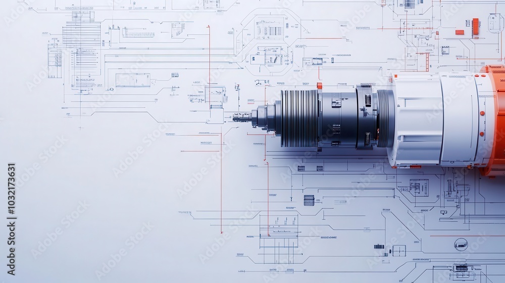 Innovative mechanical design of a new invention, with exploded views of ...