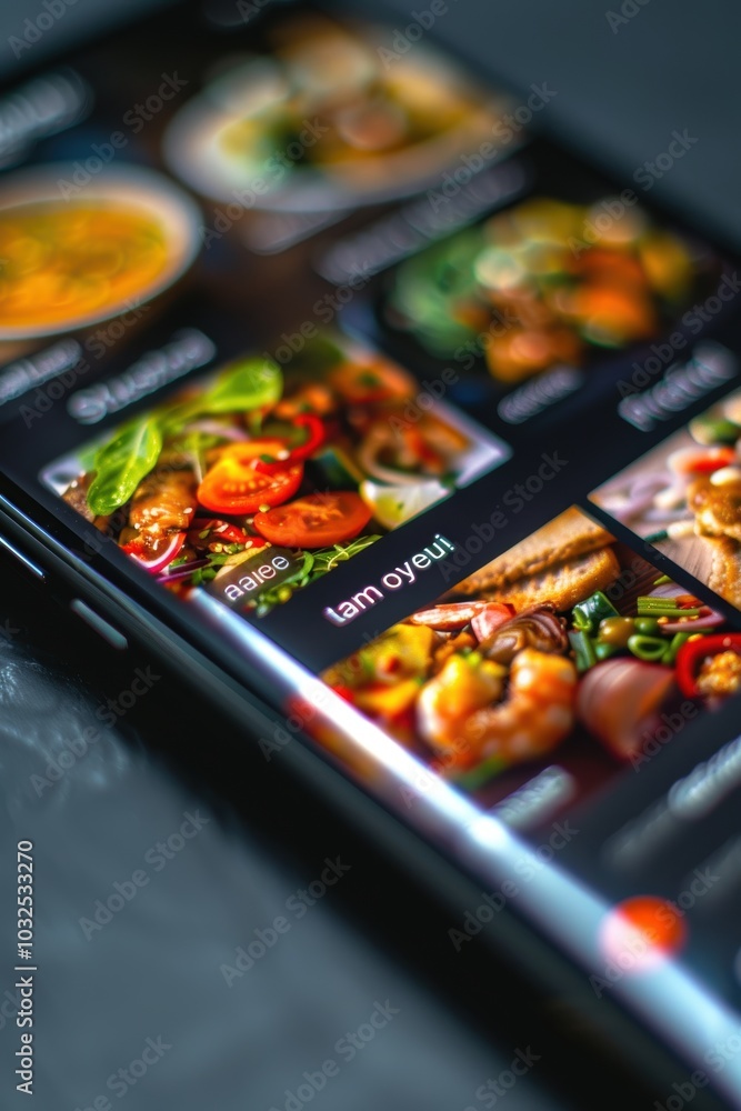 Vibrant Food Delivery App Interface with Clear Pricing and Easy ...