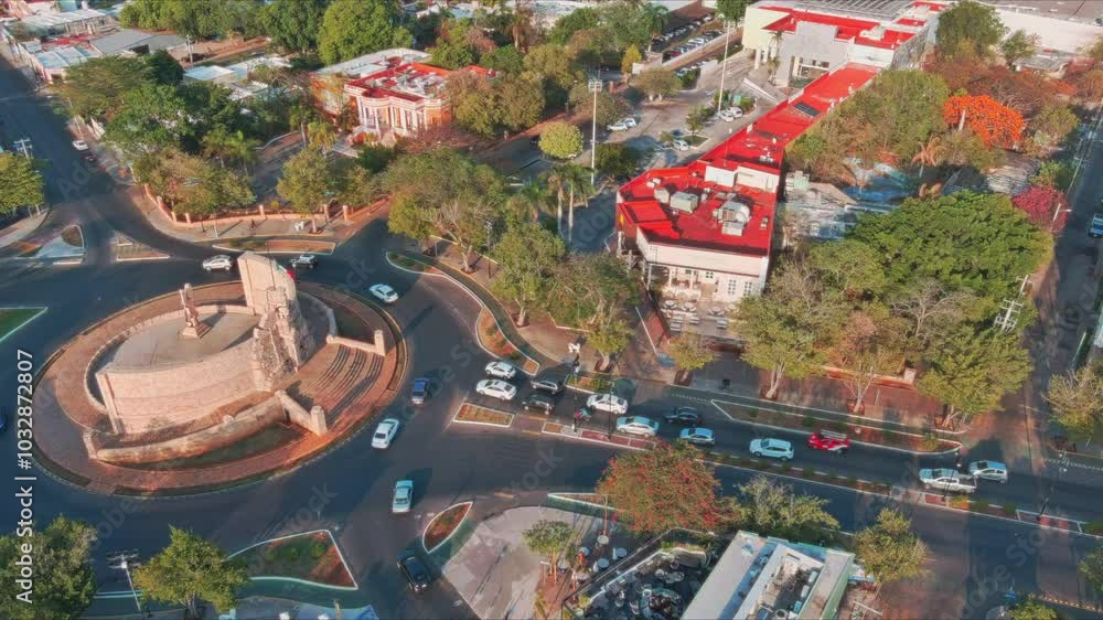 This captivating aerial video showcases the stunning beauty of Merida ...