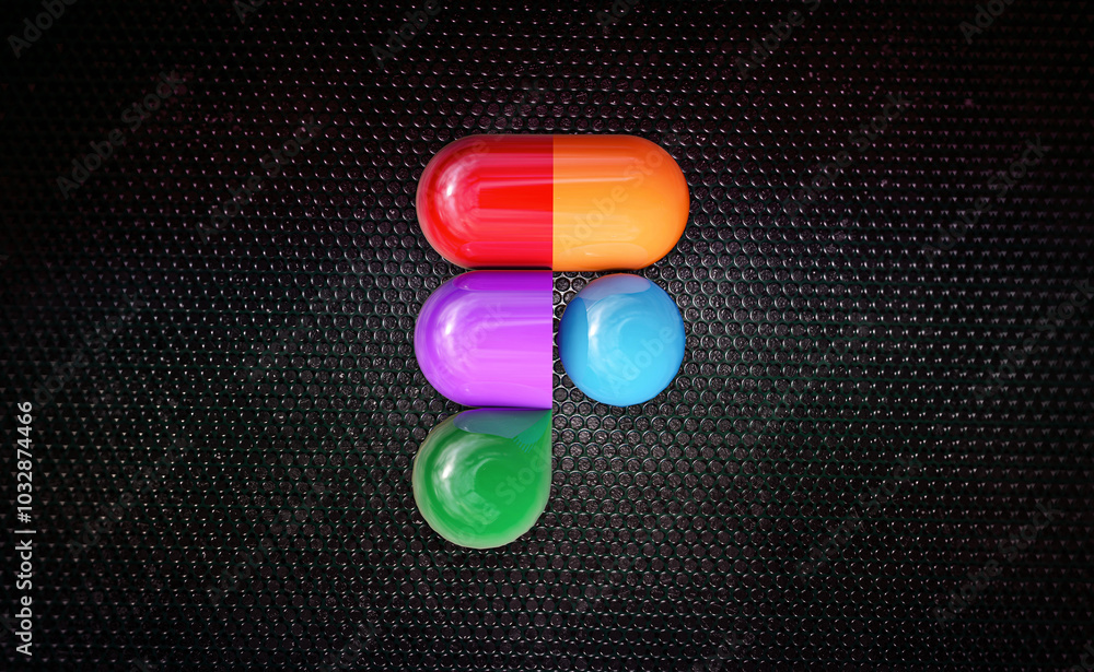 Figma, Interface Design Tool - Social media 3D background design ...