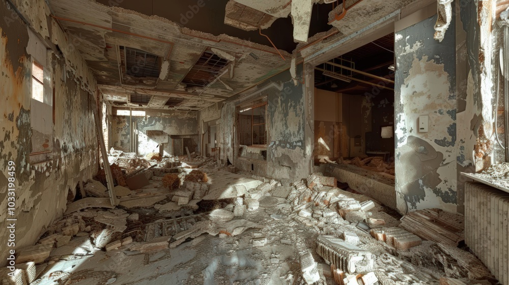 Visualize the challenges of urban search and rescue operations with ...