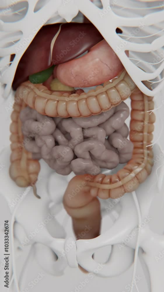 Irritable bowel syndrome in Vertical format | Vertical video of Human ...