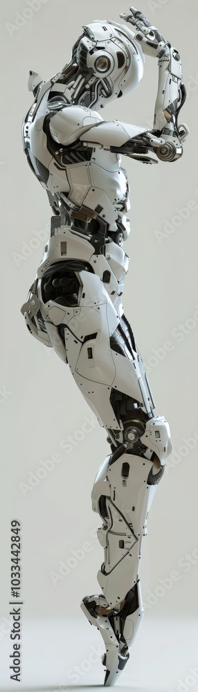 Explore the harmony of futuristic tech and traditional dance through an ...