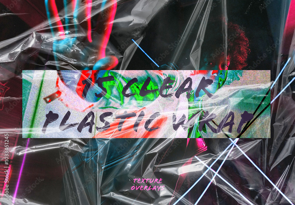 15 Clear Plastic Wrap Overlay Textures Stock Template | Adobe Stock