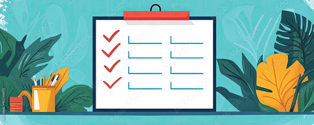 A to-do list on a whiteboard, with tasks getting checked off as the ...