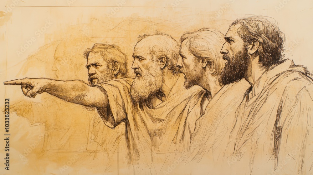 John the Baptist Sternly Warns Pharisees and Sadducees in Righteous ...