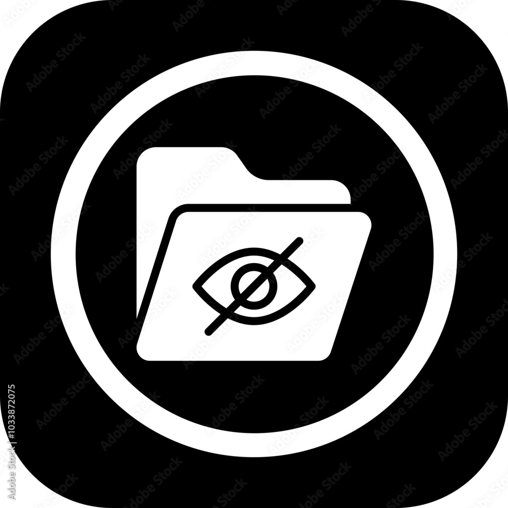 Photo & Art Print Hidden Folder Icon Design, Haris