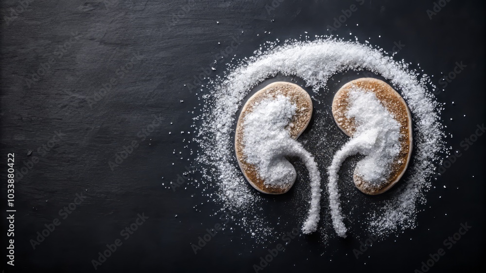 World Kidney Day Awareness: Captivating White Salt Kidney Formation on ...