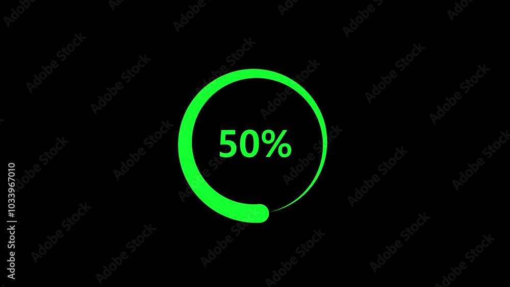 Animation of a loading spinning load wheel. Waiting for download. Pixel ...