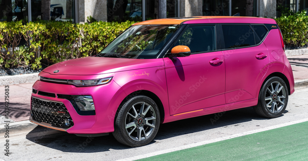 Pink Kia Soul Colors