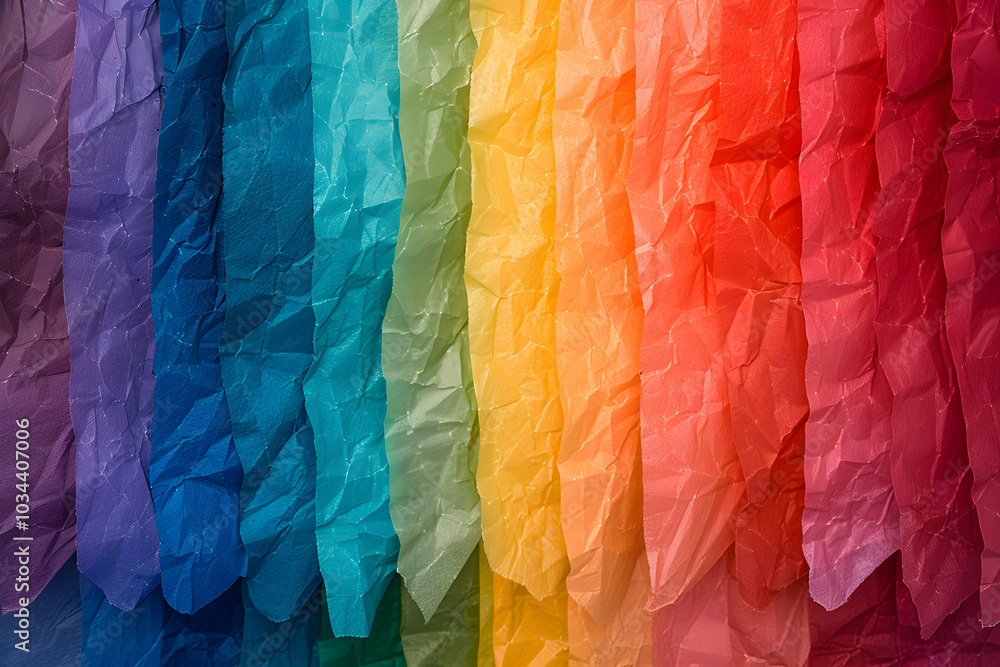 Seamless Gradient Zonal Color Chart Displaying a Full Spectrum ...