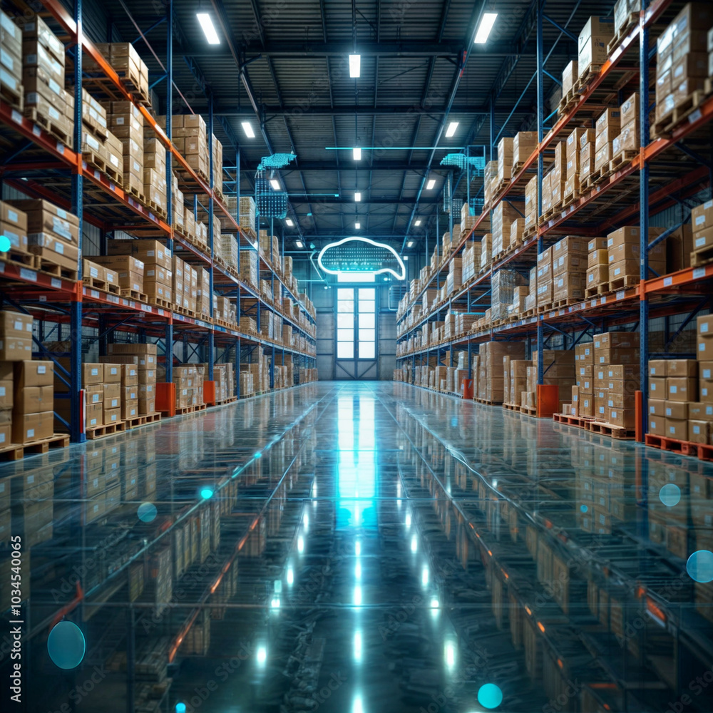 Visual guide on improving warehouse efficiency through better layout ...