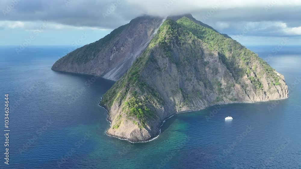 The scenic, volcanically active island of Komba lies 70 km north of the ...