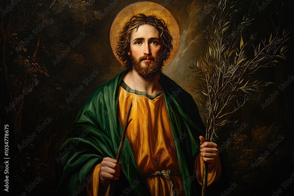St. Joseph's Day portrait: capturing essence of Joseph, father of Jesus ...
