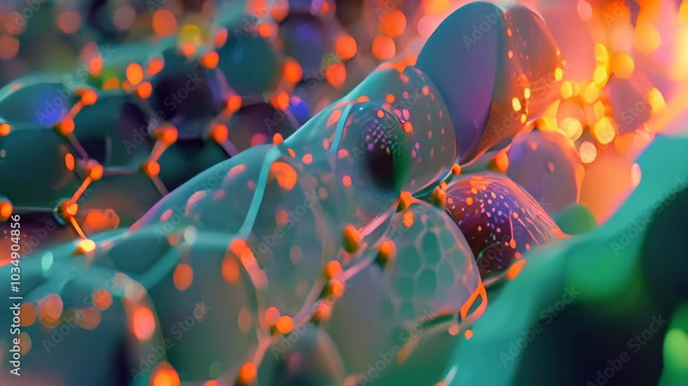 A detailed view of a modern cell phone, showcasing its screen, buttons ...