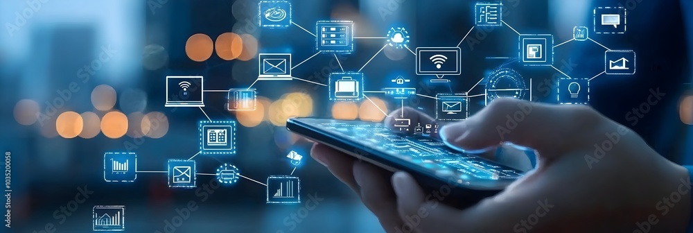 Interconnected IoT devices forming a wireless smart network enabling ...
