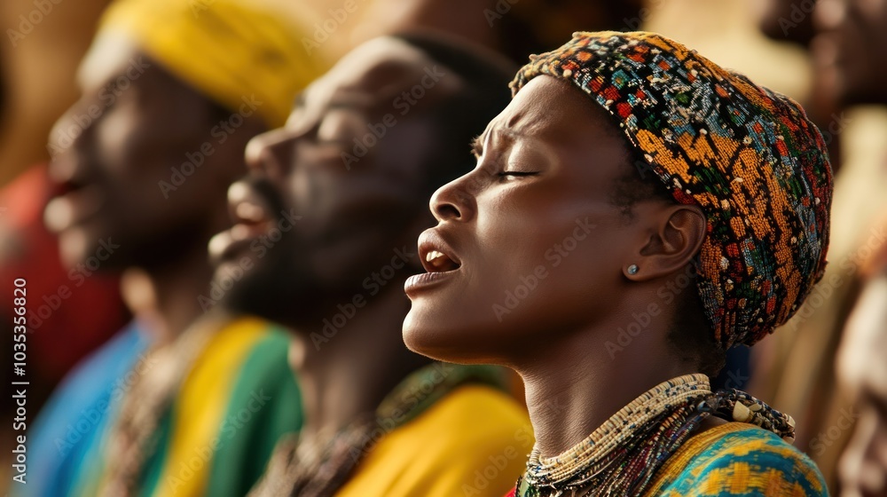 Baka polyphonic songs and chants, an intricate vocal tradition used in ...