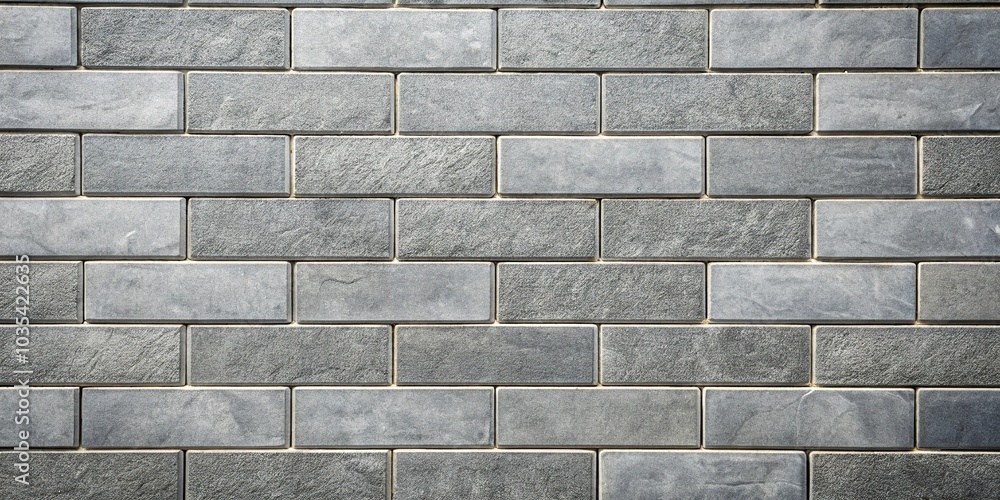 Low angle gray stone tile block background with horizontal texture of ...