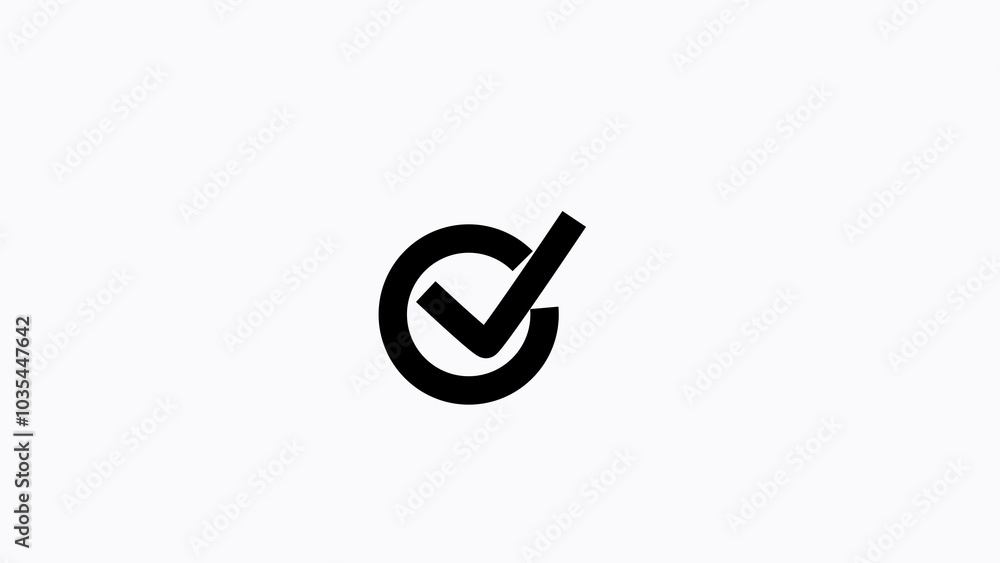 Check Mark Icon color editable. check box icon with correct, accept ...