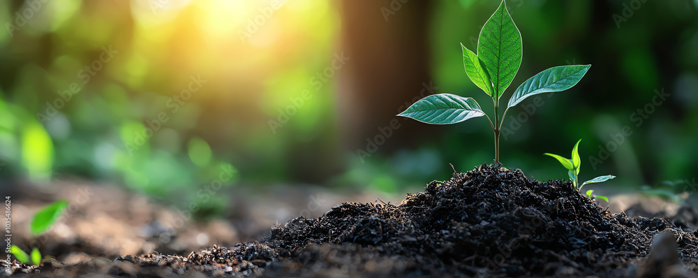 Creative roadmap showing the evolution of a tree s growth, marked by ...