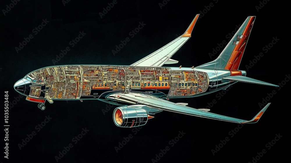 Photo & Art Print This cutaway illustration provides a detailed view of ...