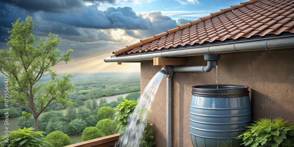 Rainwater Harvesting System with Overflow A Sustainable Solution for ...