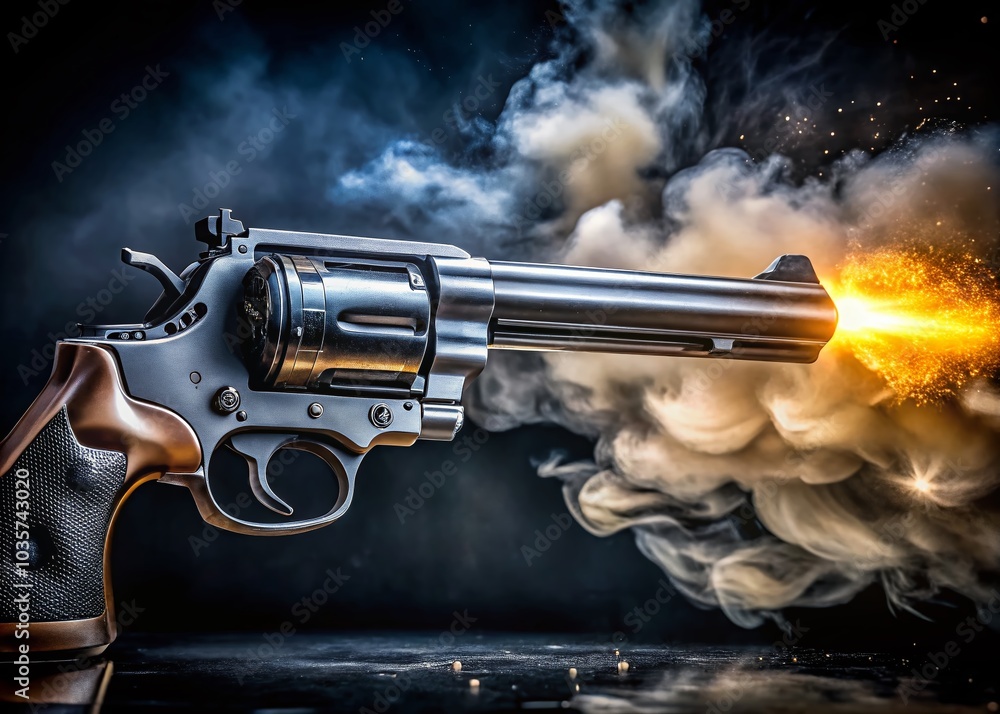 High-Speed Revolver Shooting at 1000 Frames Per Second Captured in ...