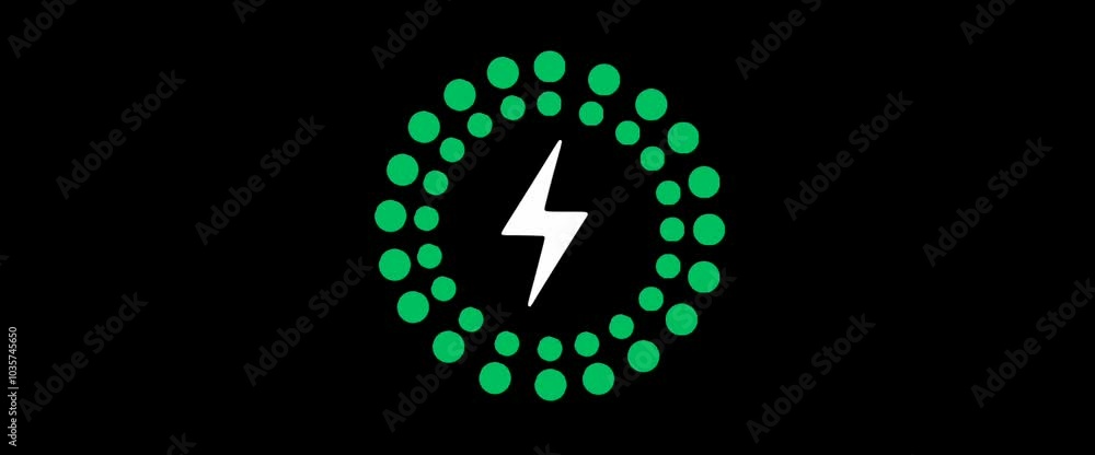 Icons with wireless charging versions. Icon concept for wireless ...