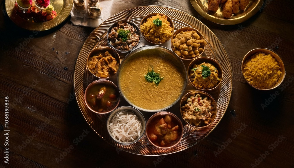 Exhibition of delicious Indian dishes.The Culinary History of Festive ...