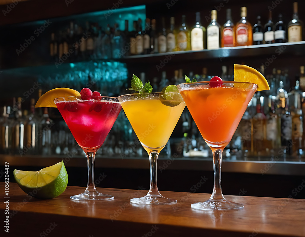 Dive into a spectrum of taste with our best-selling cocktails! Vibrant ...