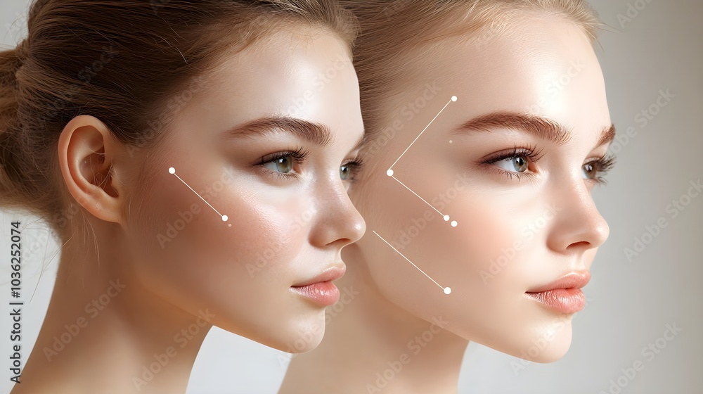 Botox mechanism infographic, showing muscle relaxation and wrinkle ...