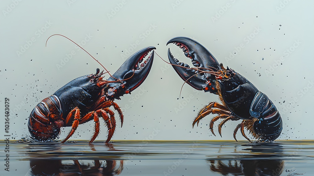 Lobster Claw vs. Crab Claw: A comparative image showing the differences ...